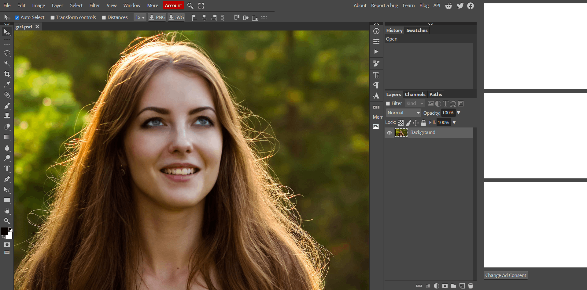 Not a bug but still god dang · Issue #7415 · photopea/photopea · GitHub